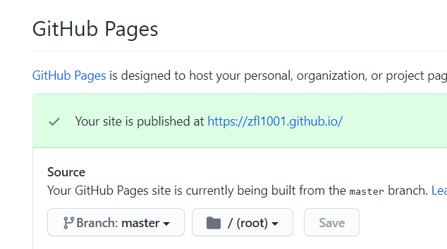 Gridea+Github创建静态博客教程 | zfl